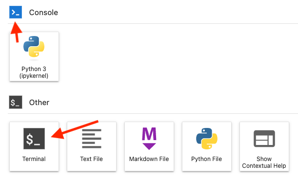 Replace "terminal" icon with one showing a prompt of '>_' · Issue #14585 · jupyterlab/jupyterlab ...