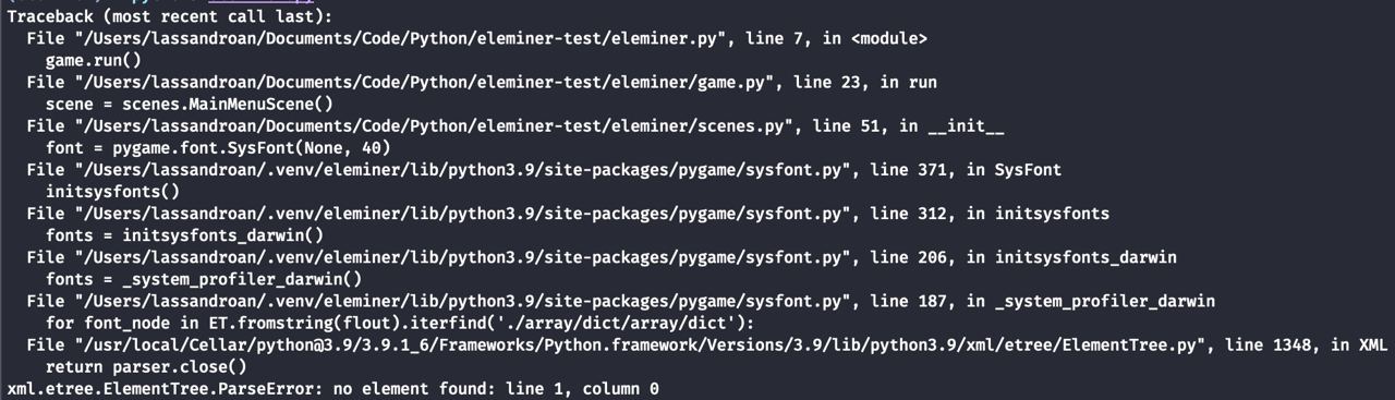 Font Loading Does Not Handle Missing System Profiler Command From Path · Issue 2549 · Pygame