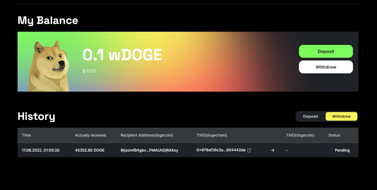 Cancel transaction · Issue #134 · dogechain-lab/dogechain · GitHub