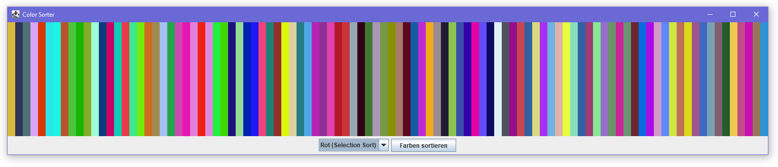 GitHub - HerrRoth/Color-Sorter: Programm zum Sortieren von Farben