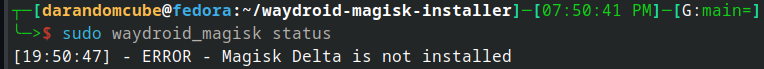 error upon running make install USE_SYSTEMD=1 · Issue #14 · nitanmarcel/waydroid-magisk · GitHub