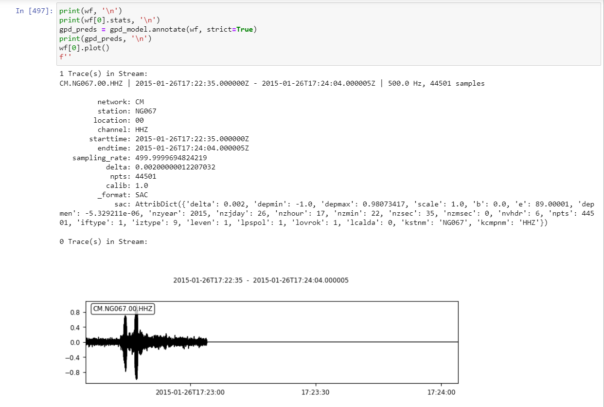 Re Problem With Predictions · Issue 106 · Seisbenchseisbench · Github 