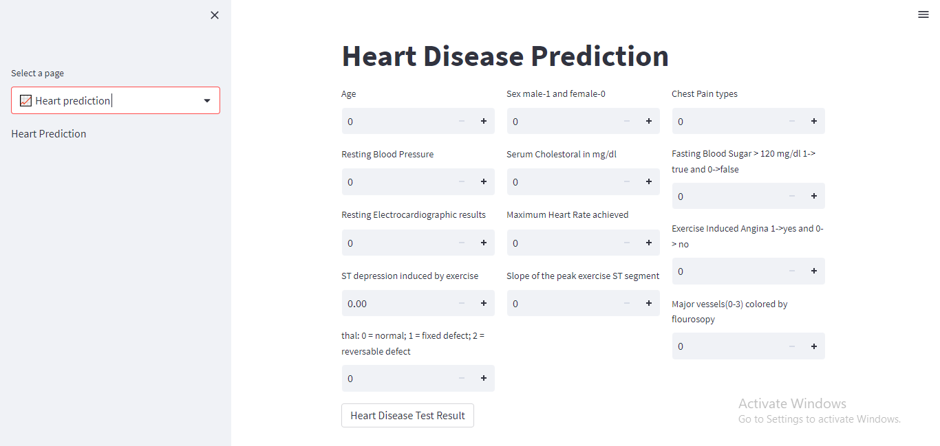 GitHub - shahzeel26/Disease-prediction: Diabetes and heart disease are ...