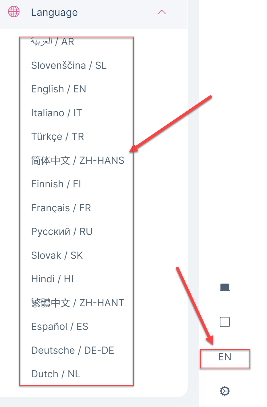 [Commercial] LeptonX Language selection suggestion · Issue #13024 · abpframework/abp · GitHub