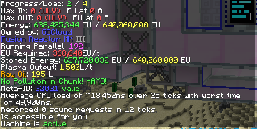 Compact fusion flickering and causing increased lag · Issue #11315 · GTNewHorizons/GT-New ...