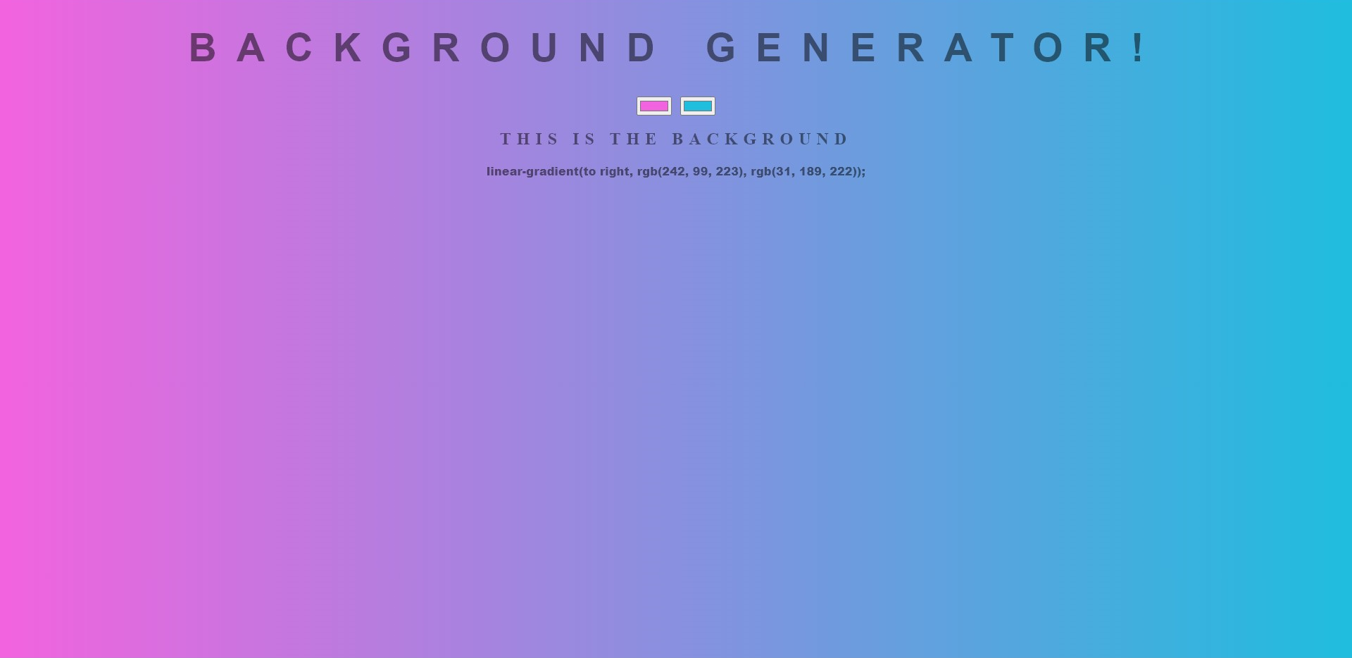 GitHub - sergio-adame/Background-generator: Background using CSS linear ...