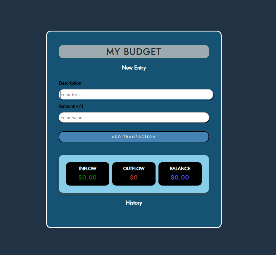 GitHub - kuliashvili/Budget-Web-App: With this web application you can ...
