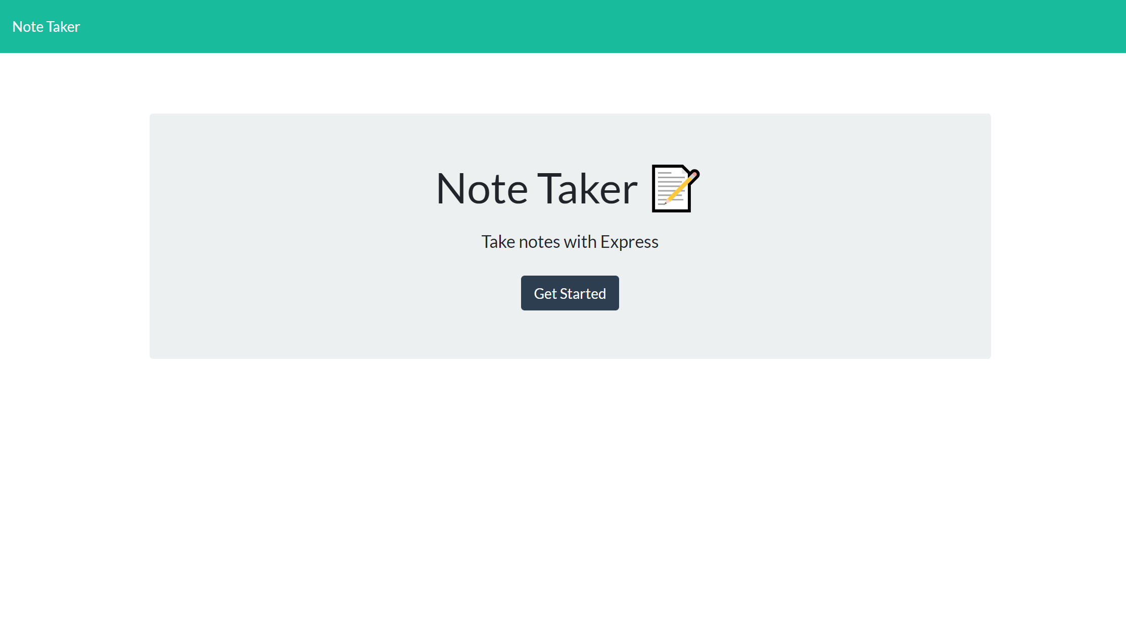 Github Rlizbett 11 Note Taker