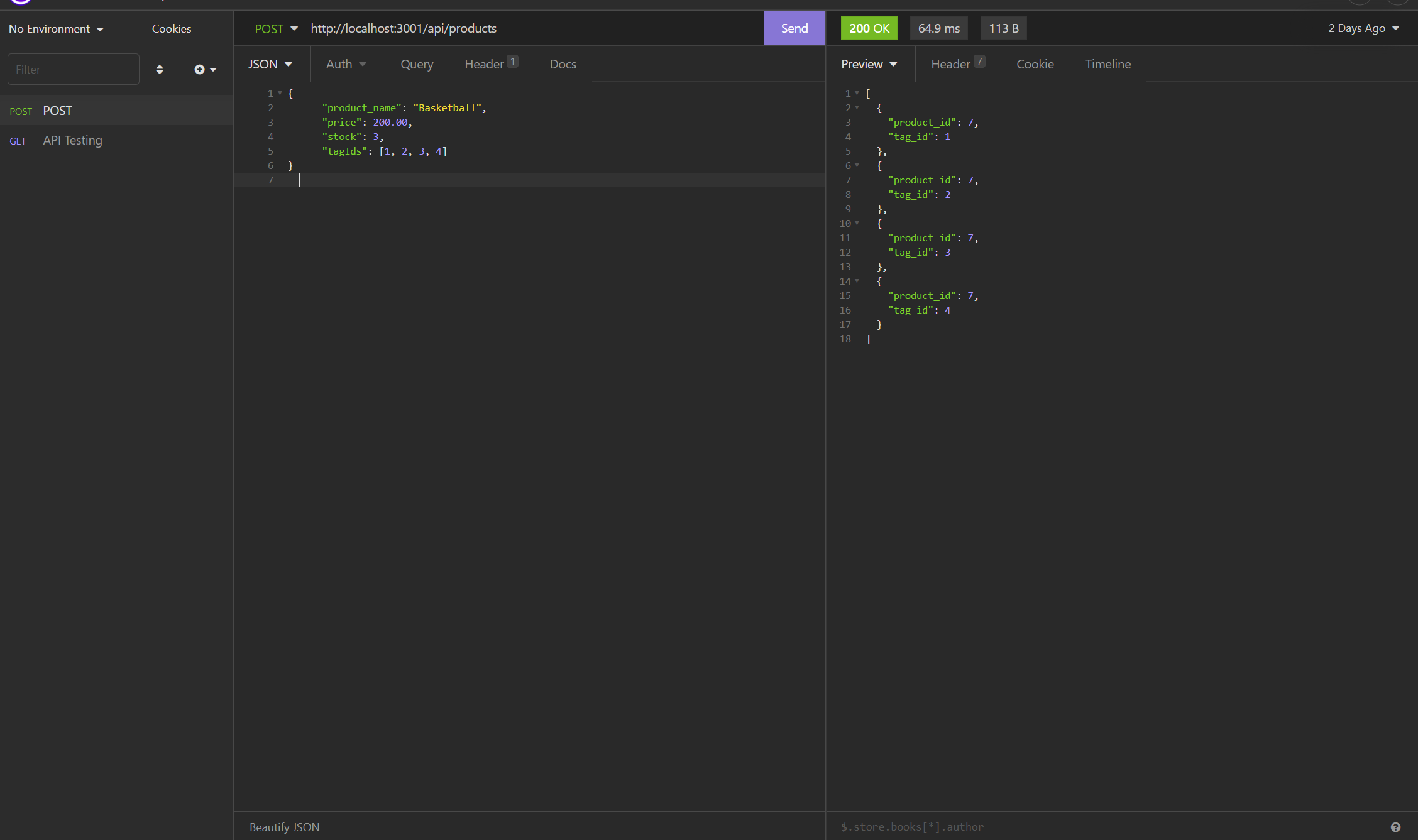 GitHub - rlizbett/13-e-commerce-back-end