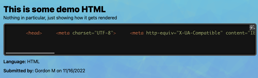 Codepen not automatically formatting code - leads to large spacing. · Issue #121 · Gordon-Magill ...