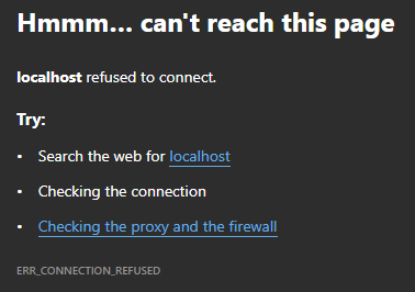 localhost:8069 refused to connect. · Issue #84038 · odoo/odoo · GitHub