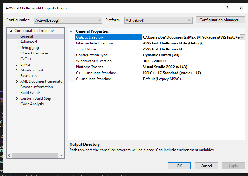 Linker Errors Lnk4217 And Lnk2019 When Adding Aws Sdk Cpp To My Project