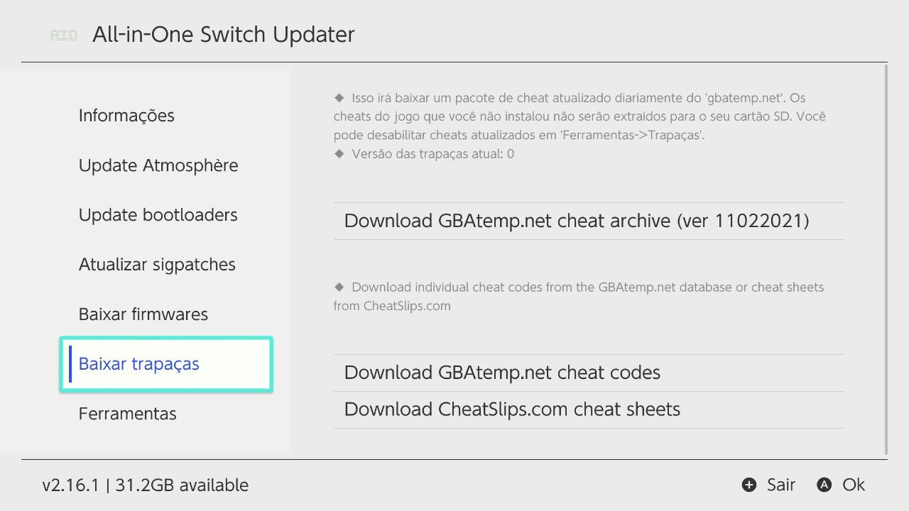 Bugs in atmosphere 1.2.2 · Issue #161 · HamletDuFromage/aio-switch ...
