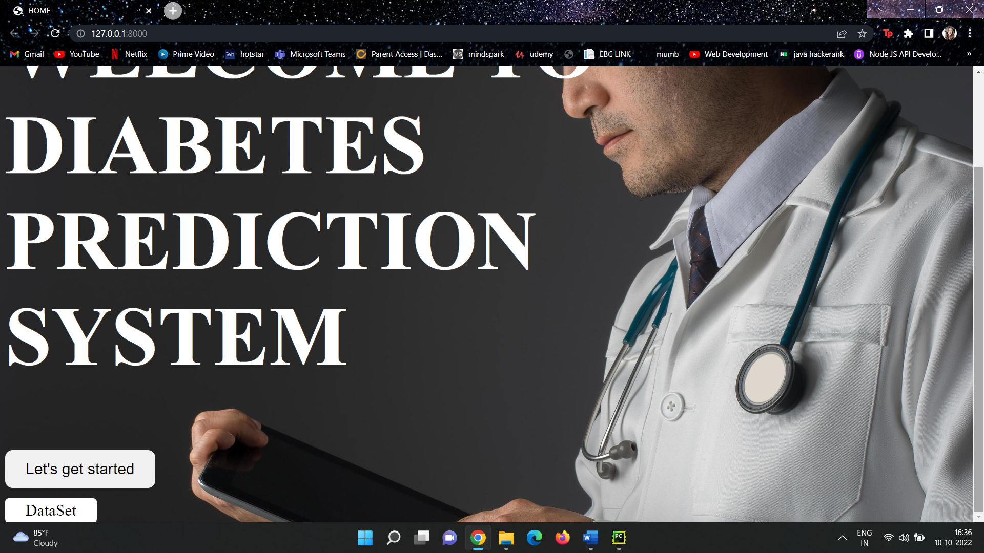 GitHub - ruchikamotwani20/Diabetes-Prediction-System: Diabetes ...