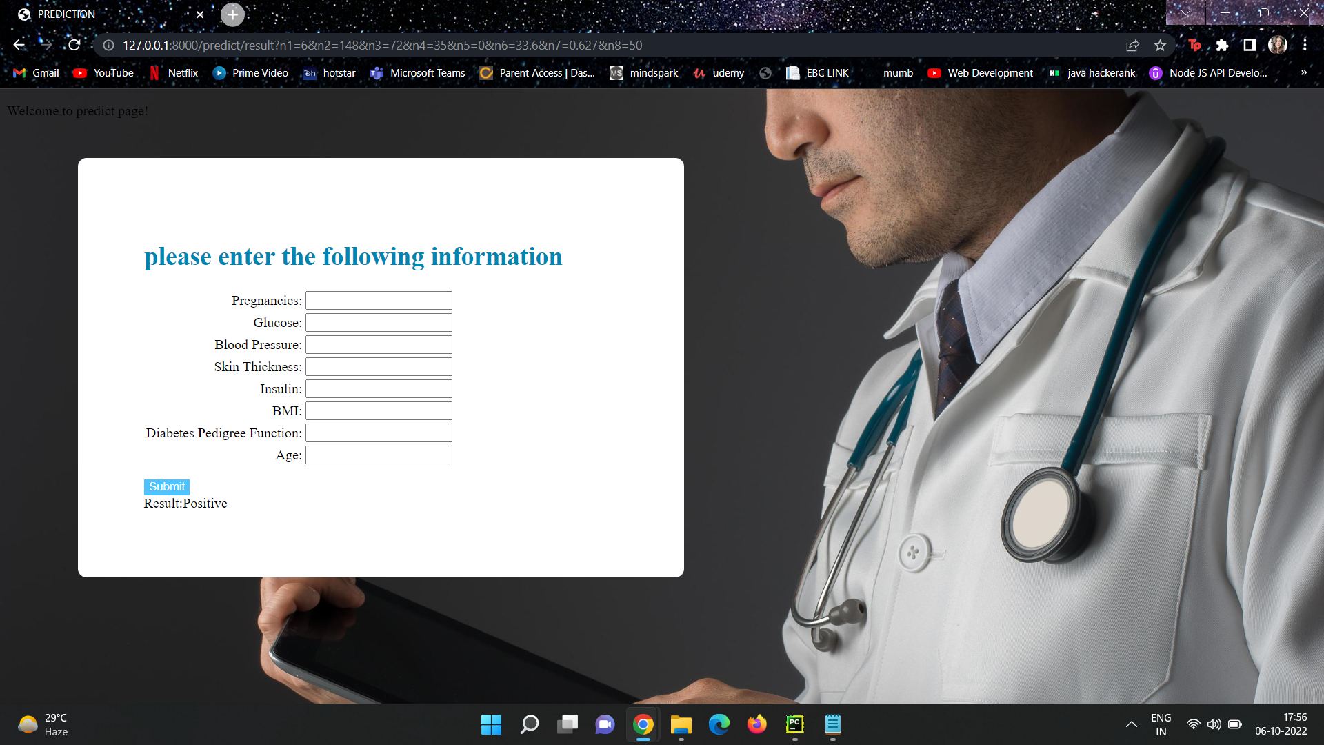 GitHub - ruchikamotwani20/Diabetes-Prediction-System: Diabetes ...