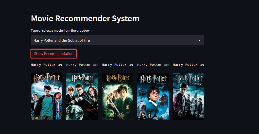 GitHub - ruchikamotwani20/Movie-Recommender-System: Movie Recommender ...