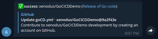 GitHub - xenodus/GoCICDDemo