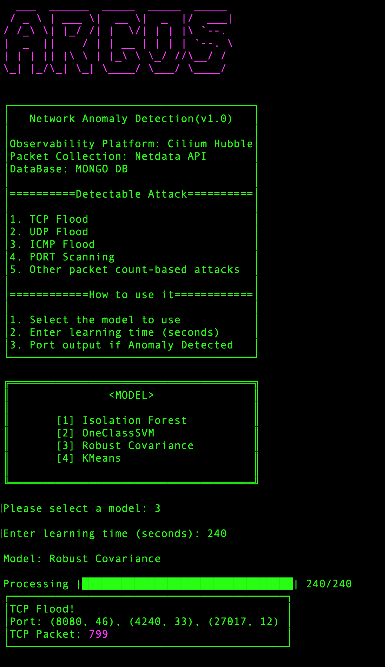 GitHub - BanApp/ARGOS: ARGOS(패킷량 기반 네트워크 이상탐지 모델) - 프로젝트📝