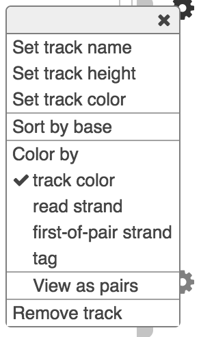 Additional "color-by" options for alignment track (igv.js) · Issue #475 · igvteam/igv.js · GitHub