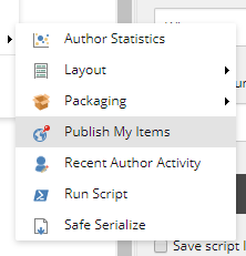Menu Items should be sorted by alpha · Issue #1009 · SitecorePowerShell/Console · GitHub