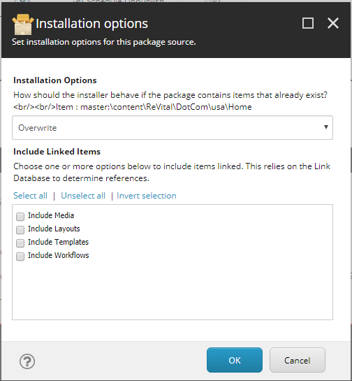 Package Generator Raw Html Visible In Description Message · Issue 1048 · Sitecorepowershell