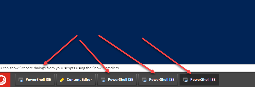 ISE : Change startbar icons and title when selecting a new script · Issue #1201 ...