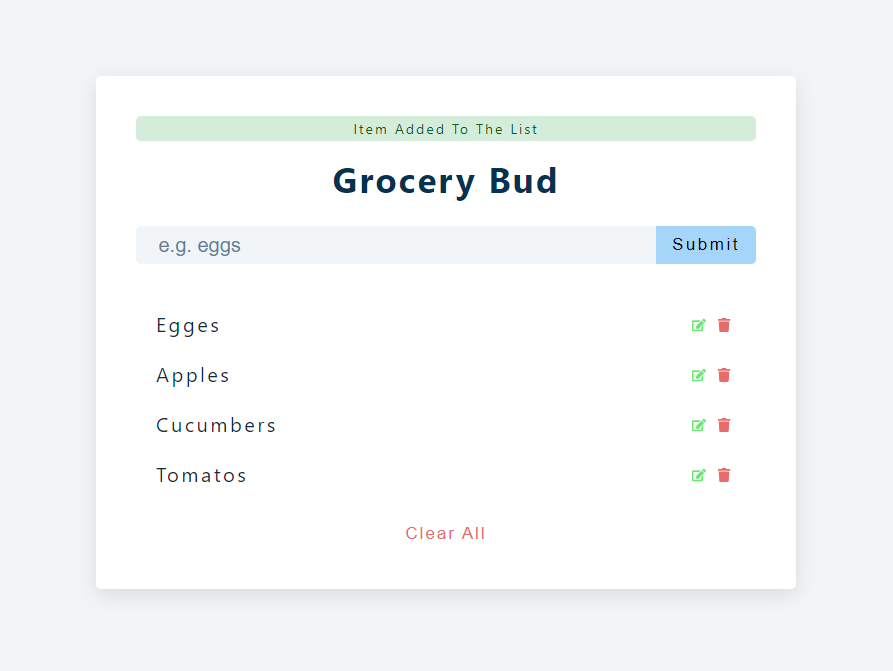 GitHub - AmrAbdelgalil/grocery-bud-reactapp: Grocery Bud React Application