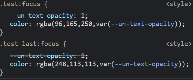 pseudo (hover, focus……) with same attribute of shortcuts in element have a wrong priority, the ...