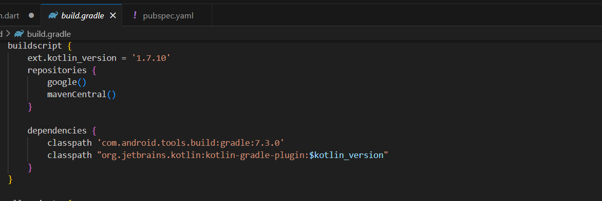 (FlutterSplashPackageError) Execution failed for task ':flutter_native_splash ...