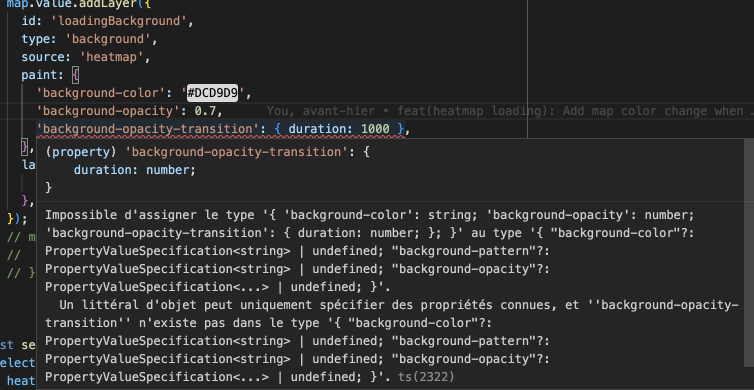 Typescript error for transitionable fields · Issue #1708 · maplibre/maplibre-gl-js · GitHub