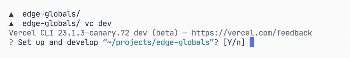 Cli Get Rid Of `beta` In Vercel Dev · Issue 7297 · Vercelvercel · Github