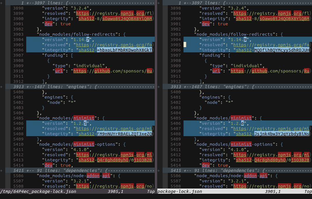 Decent colours for vimdiff · Issue #210 · joshdick/onedark.vim · GitHub