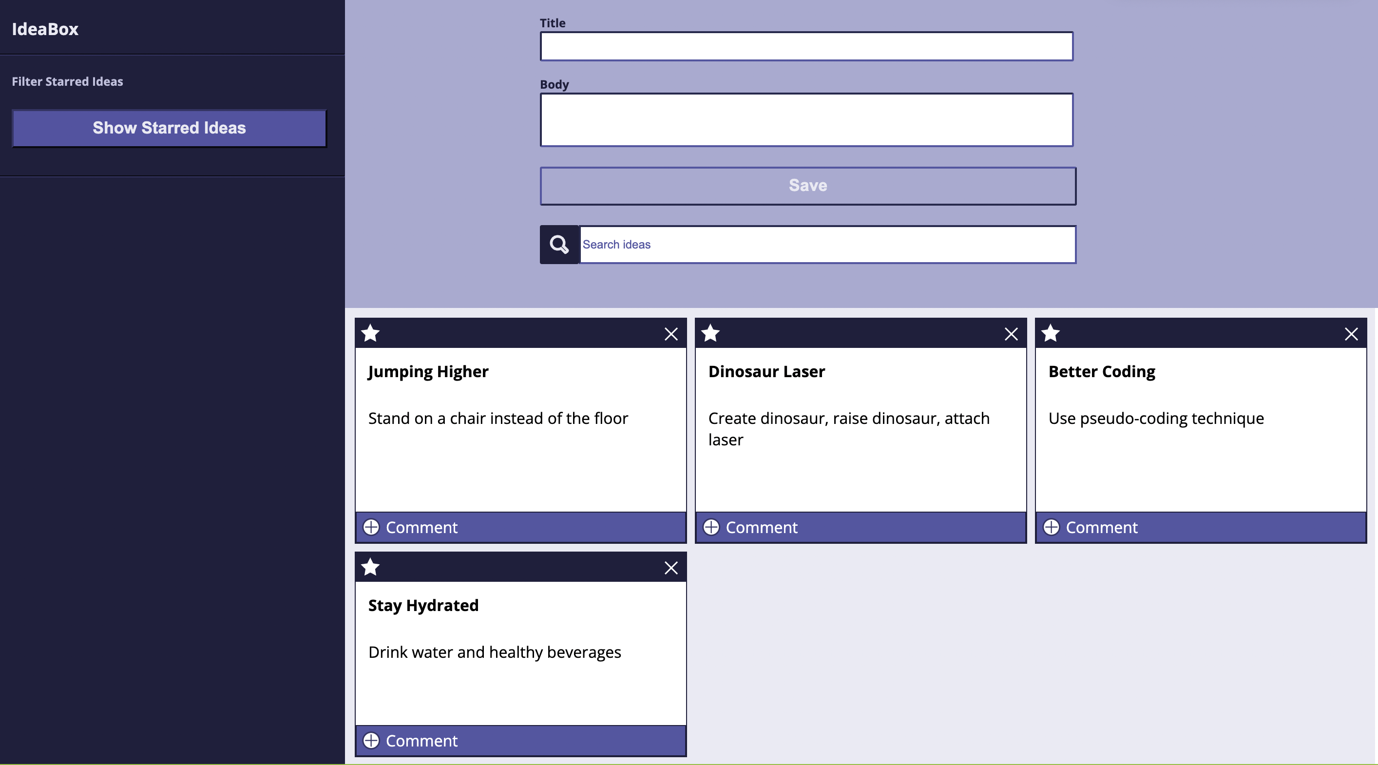 GitHub - Romeslayer/ideabox