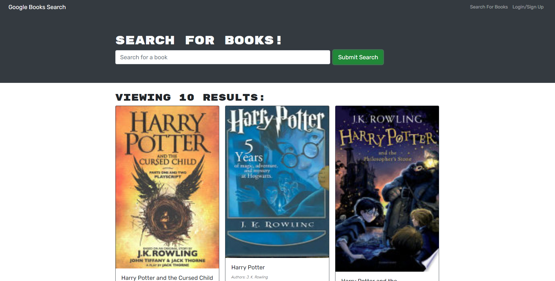 GitHub - GrantRT/MERN-Book-Search-Engine: Taking a fully functioning ...