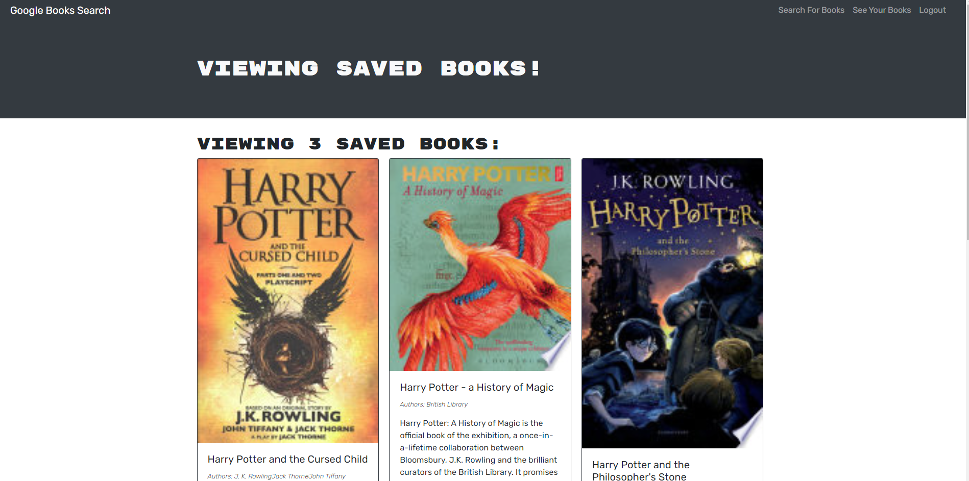 GitHub - GrantRT/MERN-Book-Search-Engine: Taking a fully functioning ...