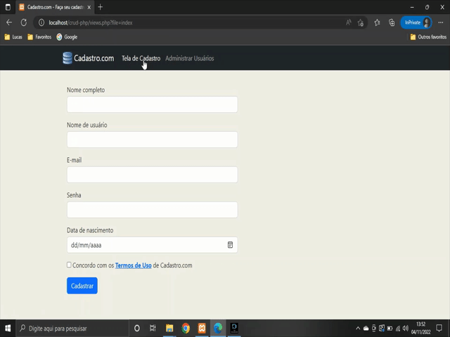 GitHub - lucaspereirasantiago/sistema-de-cadastro-crud-php-mysql