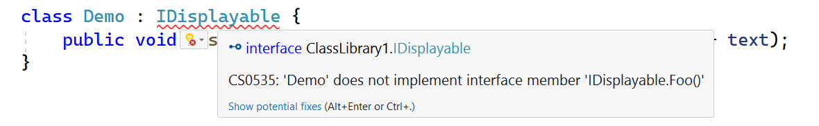 Proposal: Allow internal interface members · Issue #30452 · dotnet/roslyn · GitHub