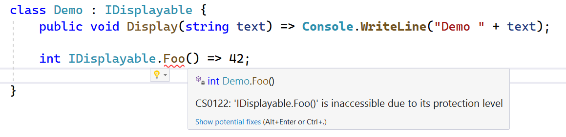 Proposal: Allow internal interface members · Issue #30452 · dotnet/roslyn · GitHub