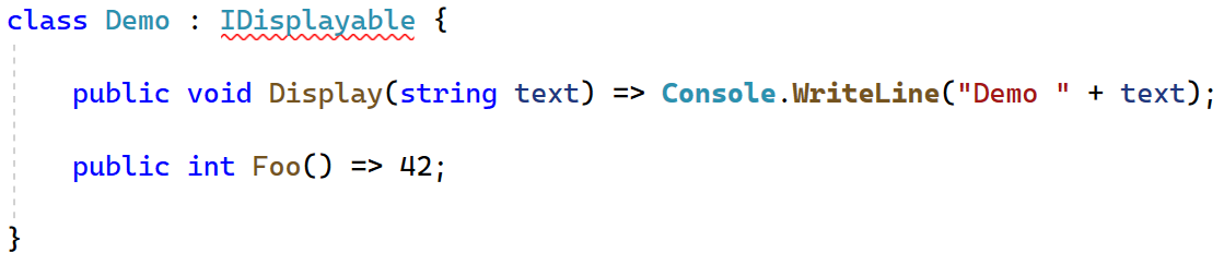 Proposal: Allow internal interface members · Issue #30452 · dotnet/roslyn · GitHub