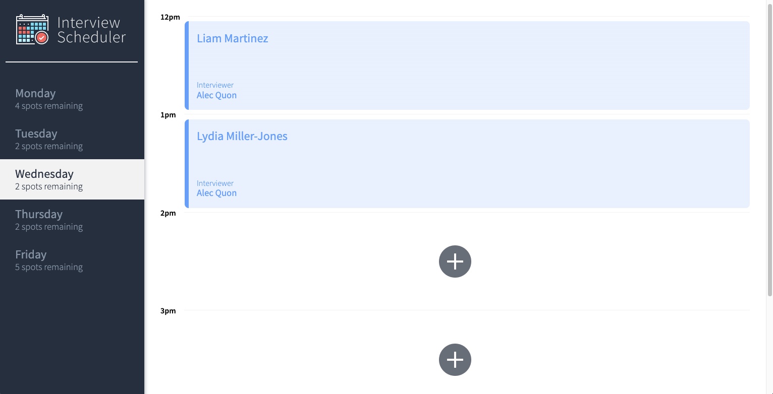 GitHub - Cxlopez/scheduler