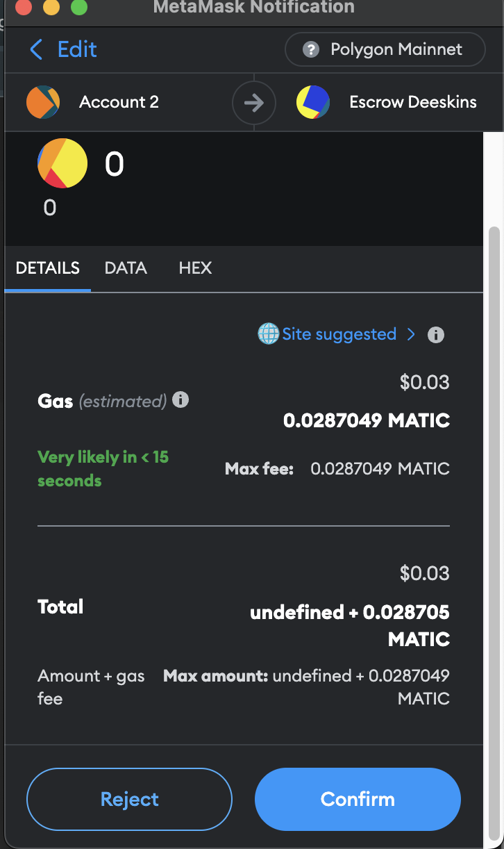 [Bug]: Undefined amount when sending custom token · Issue #18334 · MetaMask/metamask-extension ...
