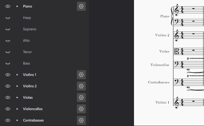 [MU4 Issue] Wrong Instrument Order In Parts · Issue #15646 · musescore/MuseScore · GitHub