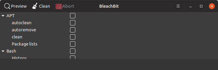 Add labels below icon on toolbars · Issue #662 · bleachbit/bleachbit · GitHub