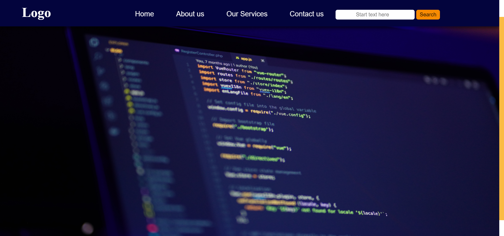 GitHub - abdulrasheed16/Responsive-Navigation-bar: Hello fellows, just ...
