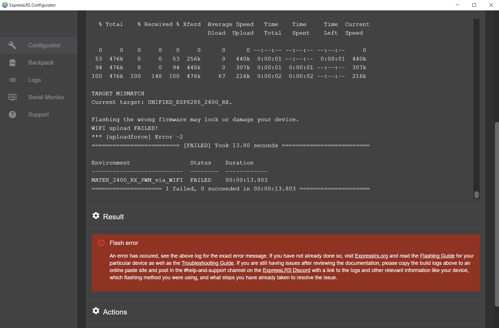 Matek PWM RX - WiFi functionality lost upon update · Issue #1768 · ExpressLRS/ExpressLRS · GitHub
