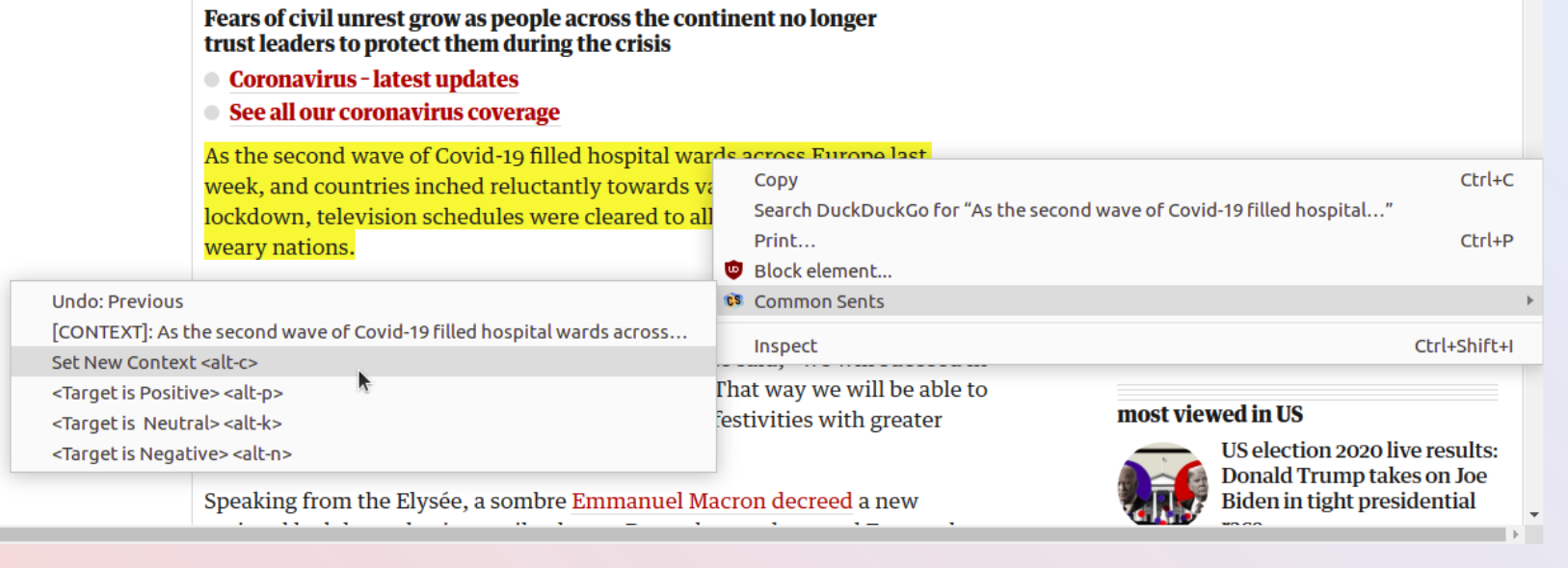 GitHub - jsvan/CommonSents