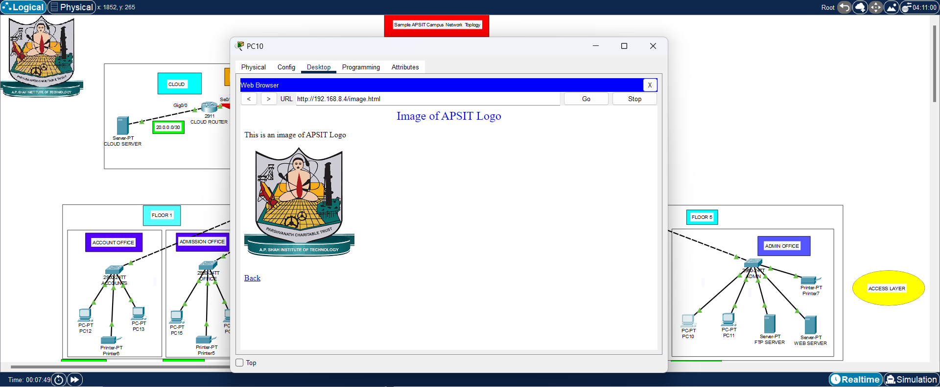 GitHub - SubhashishMahapatra/Cisco-VIP-Solution: Made APSIT Campus ...