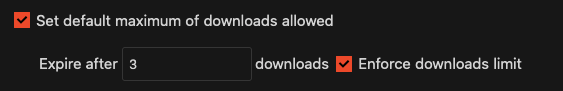 Feature Request Enforce Download Limit · Issue 100 · Nextcloudfilesdownloadlimit · Github