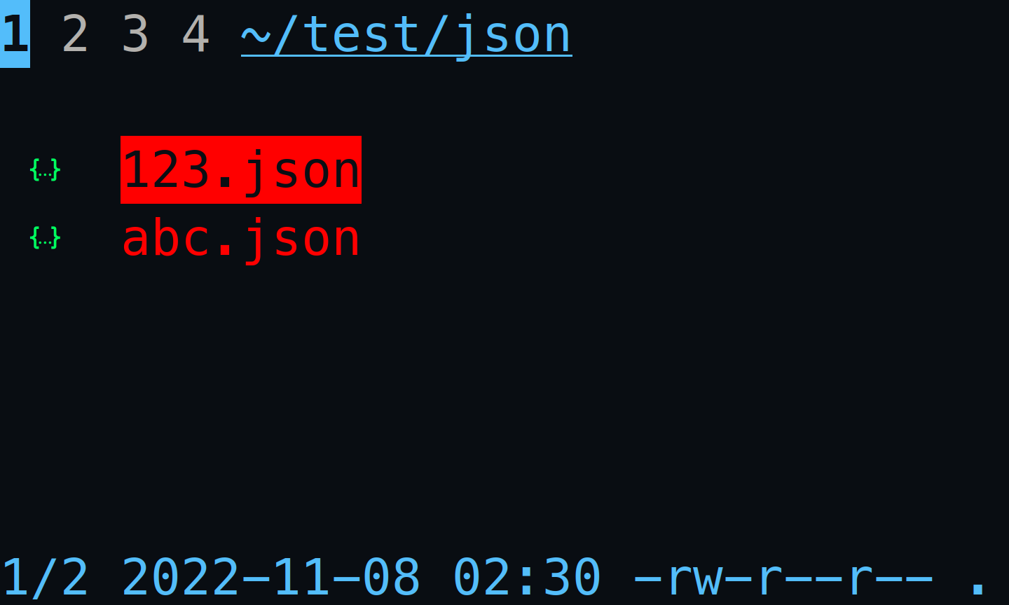 Display glitch for `json` files for some terminal emulator with `O_NERD` enabled · Issue #1515 ...
