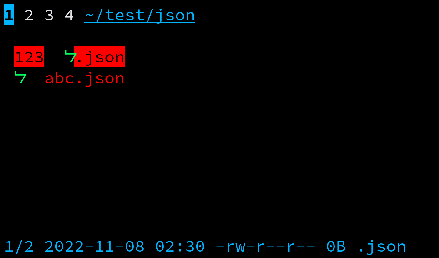 Display glitch for `json` files for some terminal emulator with `O_NERD` enabled · Issue #1515 ...